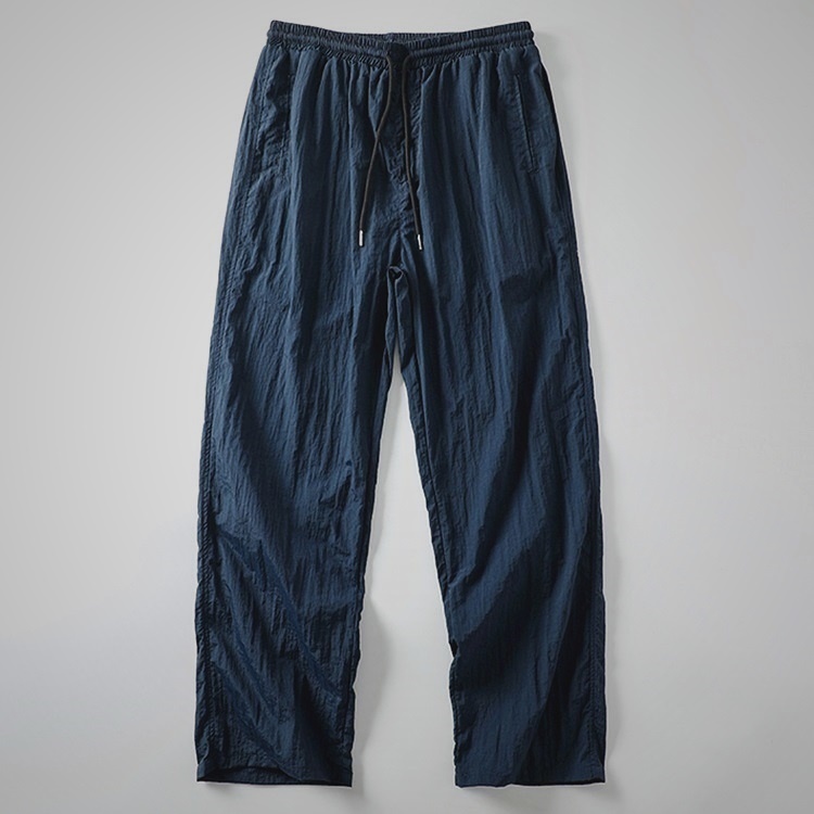 Yahoo!オークション - P321-2XL プリーツ加工 イージーパンツ メンズ ...