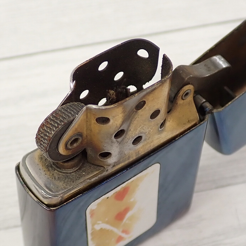 AC-6831 ZIPPOライター ピース 青 peace 火花OK 20250624(その他)｜売買されたオークション情報、yahooの商品情報をアーカイブ公開 - オークファン ...