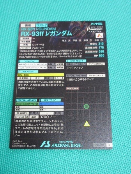 Yahoo!オークション - 『アーセナルベース』 UT06-009 U RX-93ff ν...