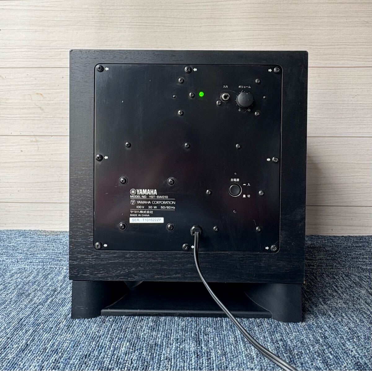 Yahoo!オークション - YAMAHA YST-SW010 サブウーファー ヤマハ通電OK