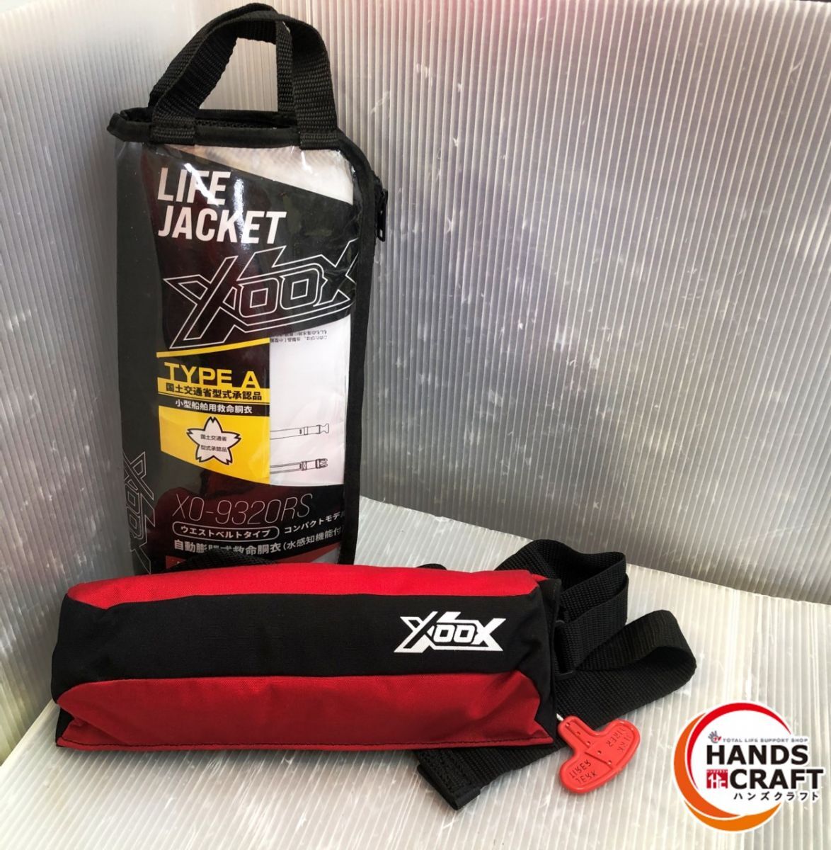 Yahoo!オークション - タカミヤ XO-9320RS XOOX 自動膨脹式ライフ...