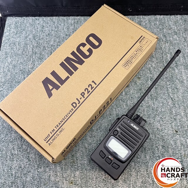 Yahoo!オークション - アルインコ DJ-P221 UHF FM トランシーバー 小...
