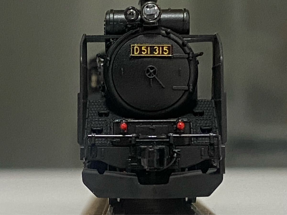 真鍮パーツ使用 D51 315号機 秋田機関区 標準デフ ギースルエジェクター装備機 開放デッキ KATO やえもんデザイン ワールド工芸(蒸気機関車)｜売買されたオークション情報、yahoo ...