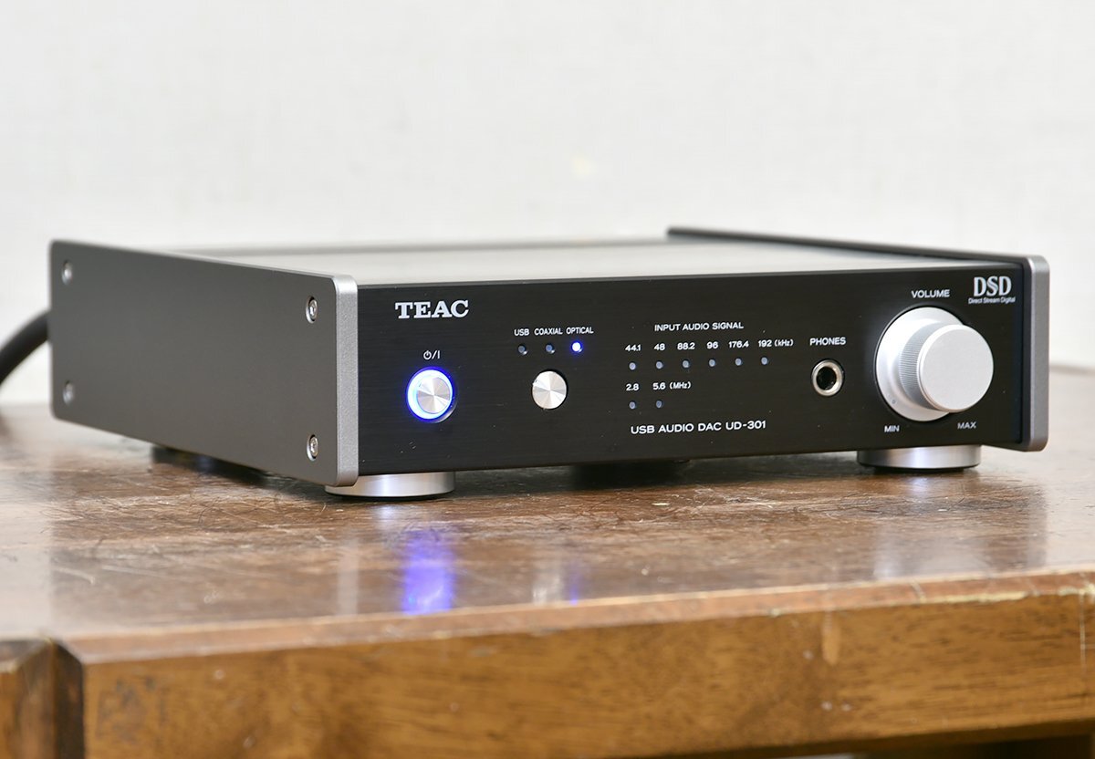 Yahoo!オークション - TEAC UD-301 D/Aコンバーター 元箱付 ヘッドホン...
