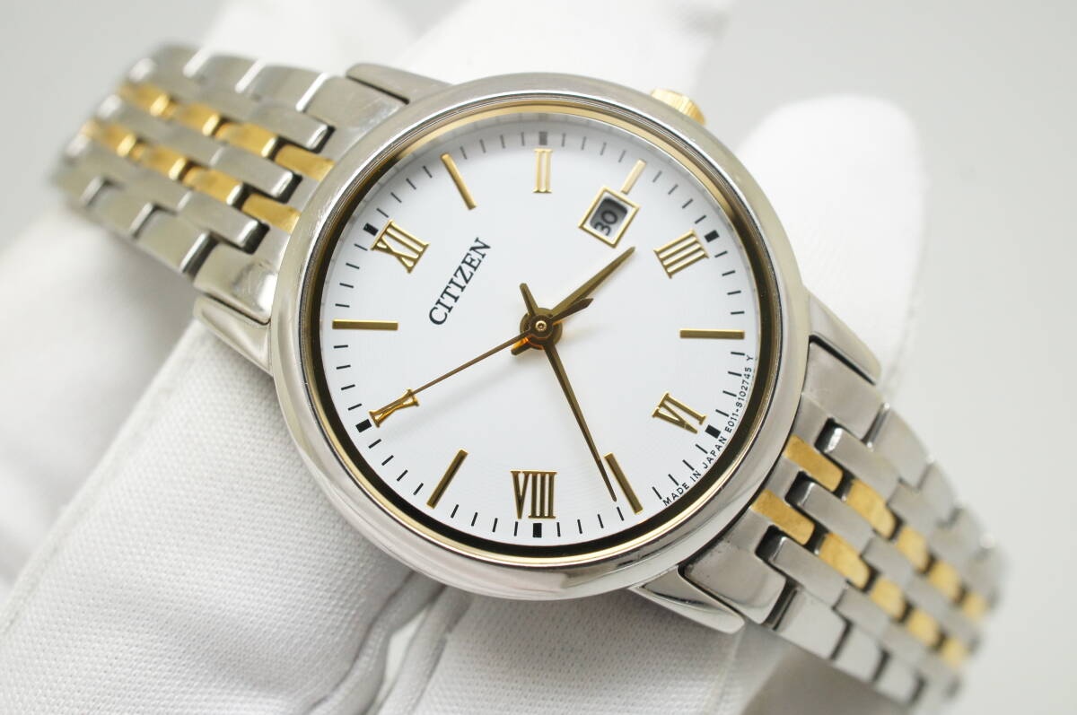 Yahoo!オークション - W72 作動良好 CITIZEN シチズン ECO-DRIVE エコ...