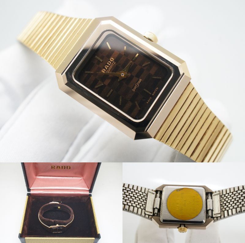 Yahoo!オークション - W27 作動良好 箱付 美品 RADO ラドー DIASTAR ダ...