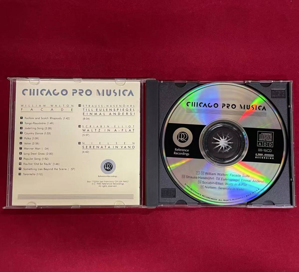 Yahoo!オークション - CD/Reference Recordings RR-16CD シカゴ・プロ...