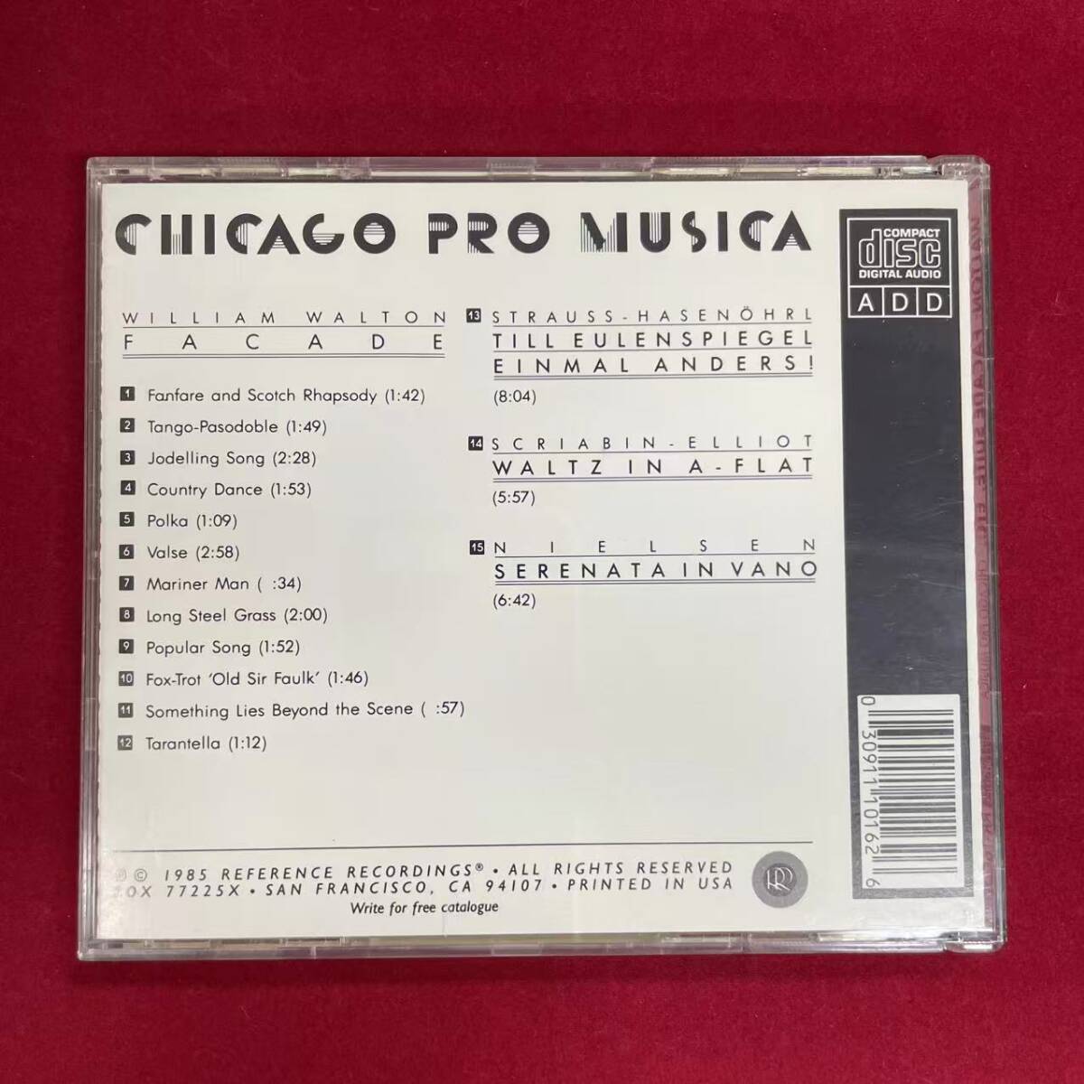 Yahoo!オークション - CD/Reference Recordings RR-16CD シカゴ・プロ...