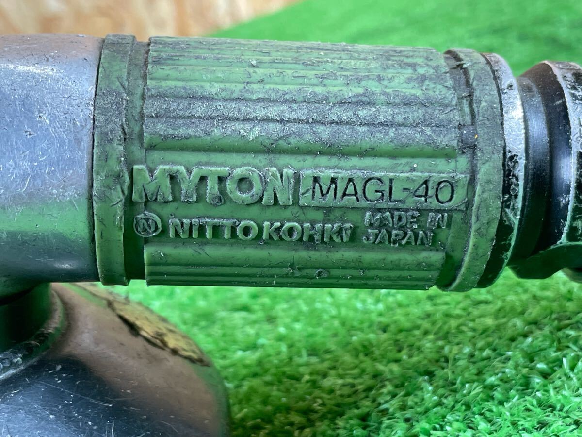Yahoo!オークション - 6B115 日東工器 マイトン 空気式グラインダ MAGL...