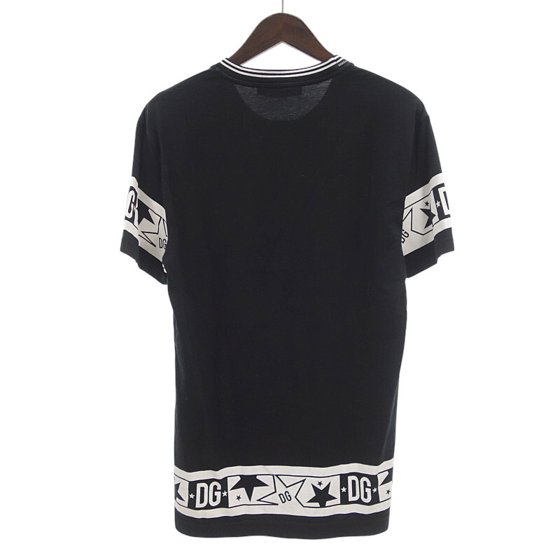 Yahoo!オークション - DOLCE&GABBANA 20SS DGスタープリント ブラックT...