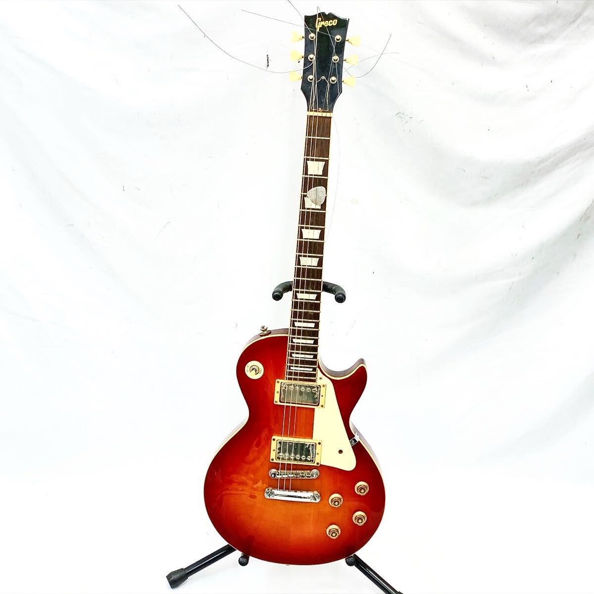 Yahoo!オークション - 音出しOK/Greco グレコ レスポールタイプ エレキ...
