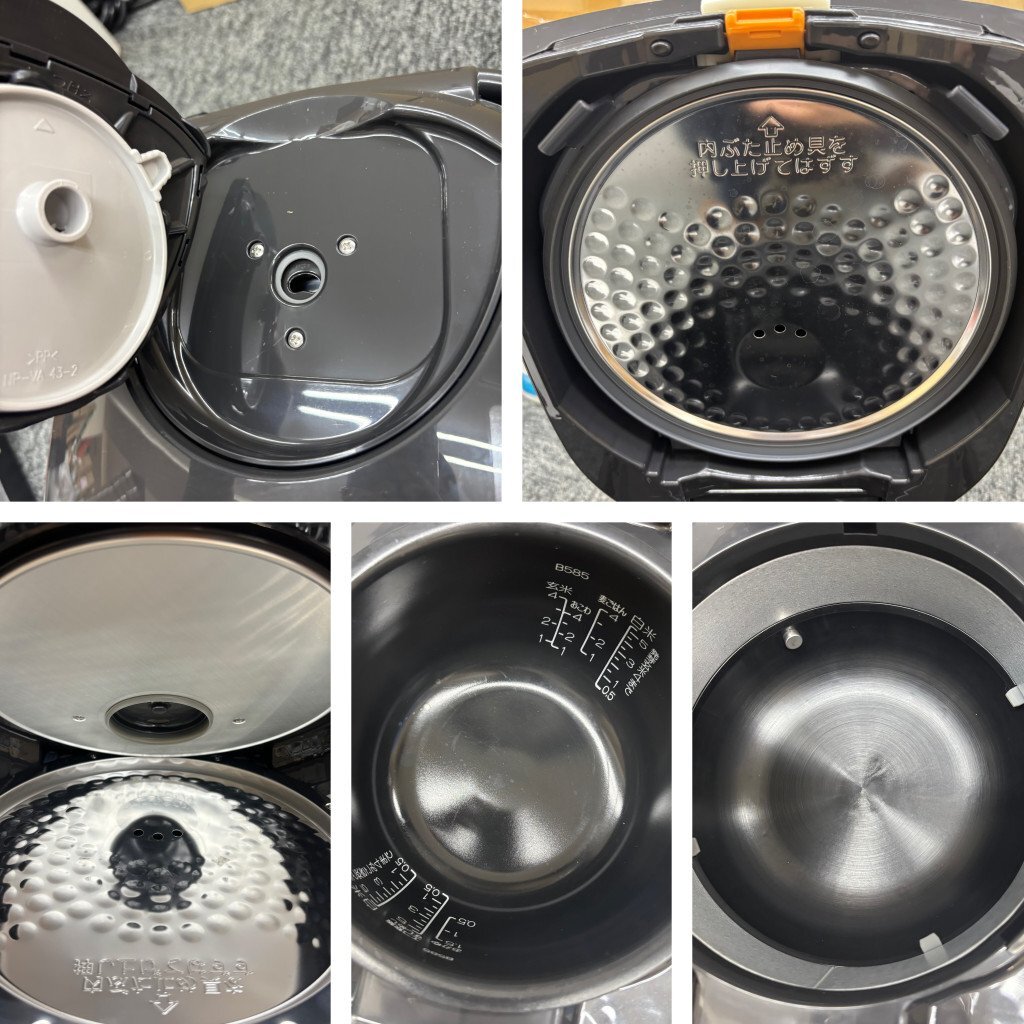 Yahoo!オークション - 182326 ZOJIRUSHI 象印 IH炊飯ジャー NW-VJ10型 ...