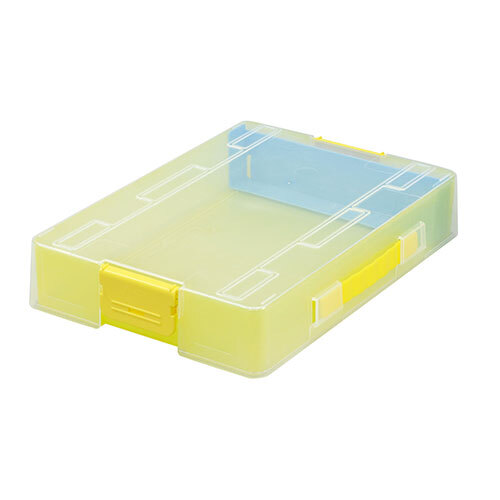 Yahoo!オークション - まとめ得 ARTEC A4おどうぐばこクリアイエロー A...