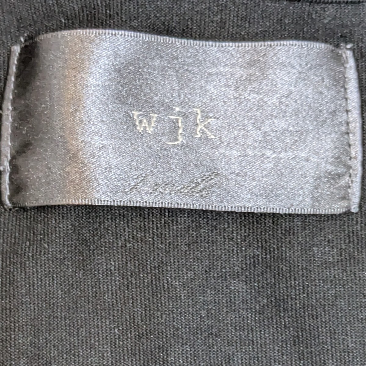 Yahoo!オークション - wjk Tシャツ S 黒 ブラック メンズ 無地 カット...