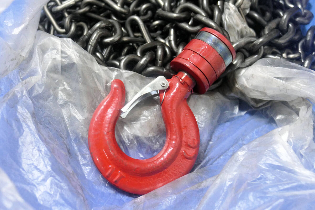 Yahoo!オークション - Fkstyle チェーンブロック 1t 手動 3m 業務用 荷...