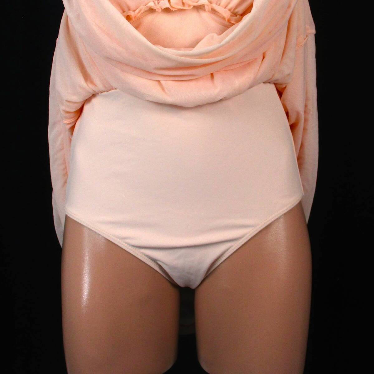 Yahoo!オークション - C4755 きれい サーモンピンク レース 透け感 Daz...