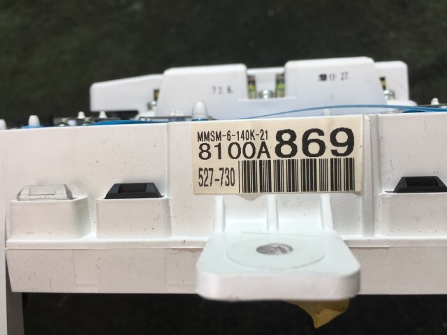 Yahoo!オークション - ミニキャブ GBD-U61V スピードメーター W37 7818...
