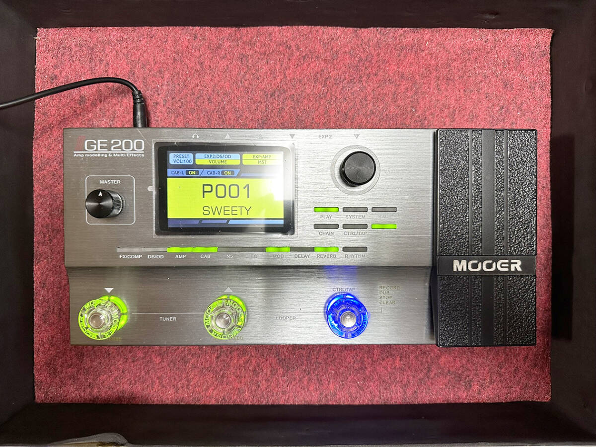 Yahoo!オークション - Mooer GE200 CNBハードケース ACアダプター シー...