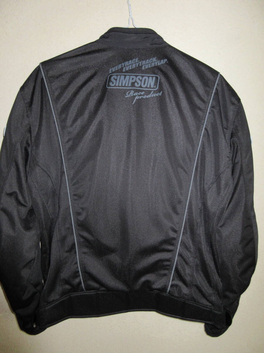 Yahoo!オークション - SIMPSON NSM-2204 メッシュ ライダースジャケッ...