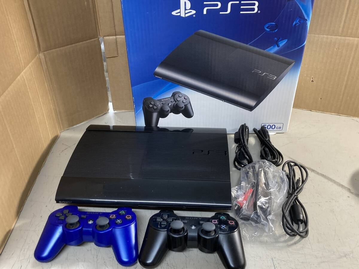 Yahoo!オークション - SONY プレステ3/PS3 PlayStation 3 500GB/外箱...