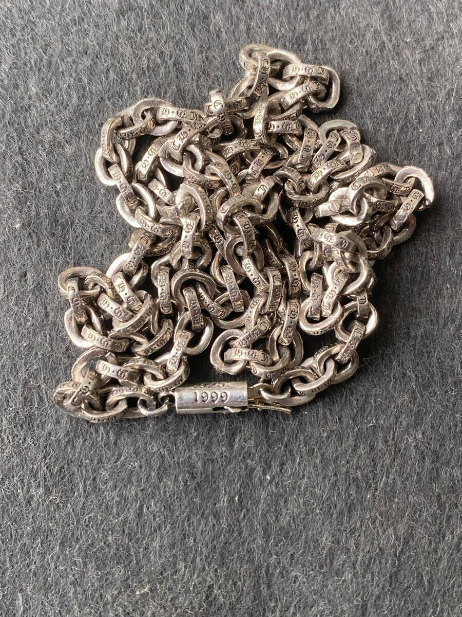 Yahoo!オークション - Chrome Hearts ペーパーチェーン SV925 50cm ク...