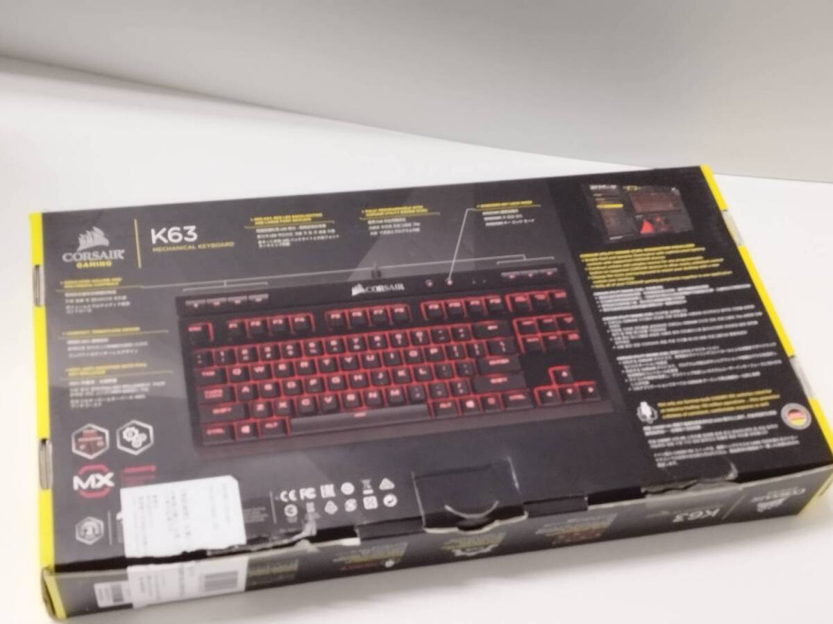Yahoo!オークション - CORSAIR MECHANICAL KEYBOARD K63 ゲーミングキ...