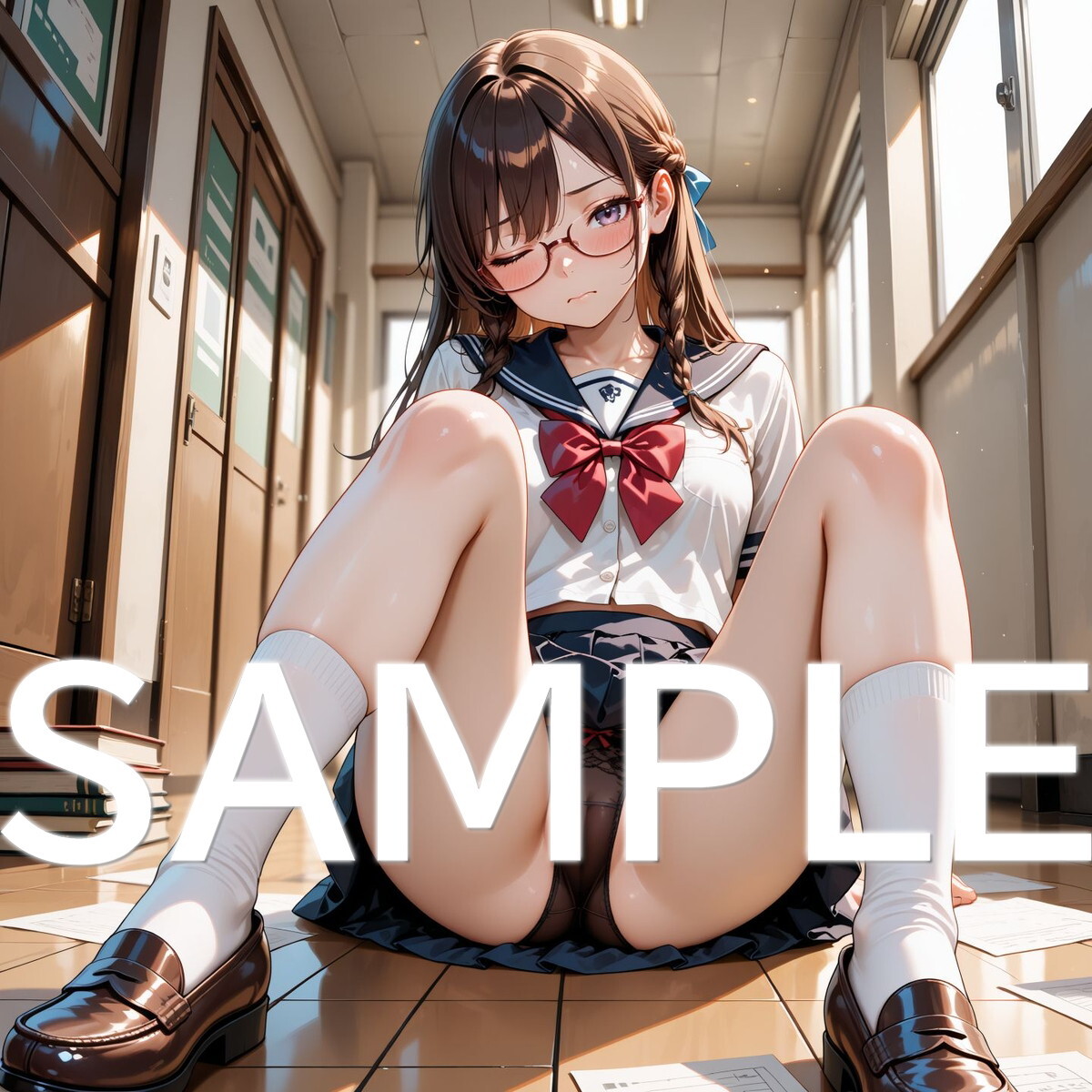 Yahoo!オークション - 0622 (1) AI/イラスト/同人/オリジナル/高精細ポ...