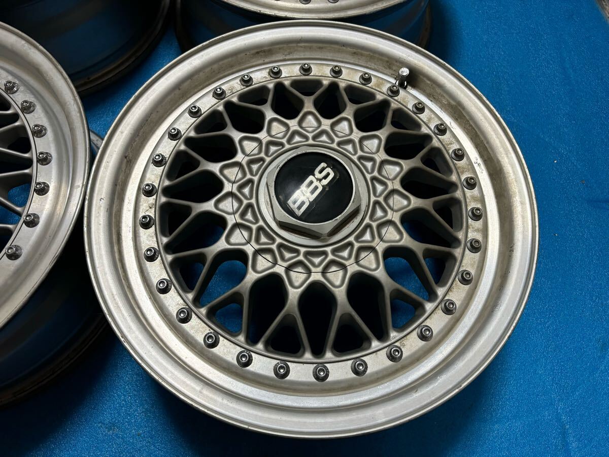 Yahoo!オークション - BBS RS224 GERMANY 15インチ 15X6.5J +45 PCD 11...