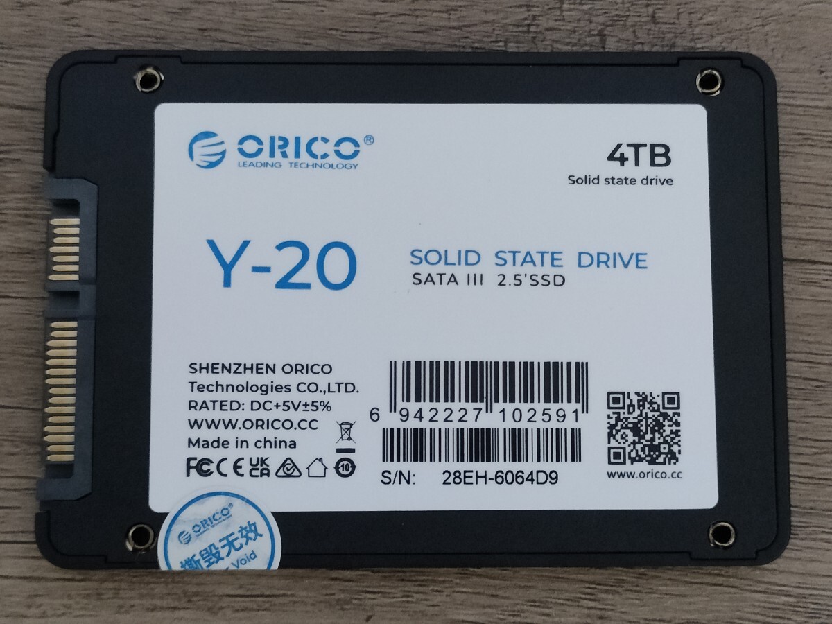 Yahoo!オークション - ORICO Y-20 2.5inch SATAⅢ Solid State Drive 4...