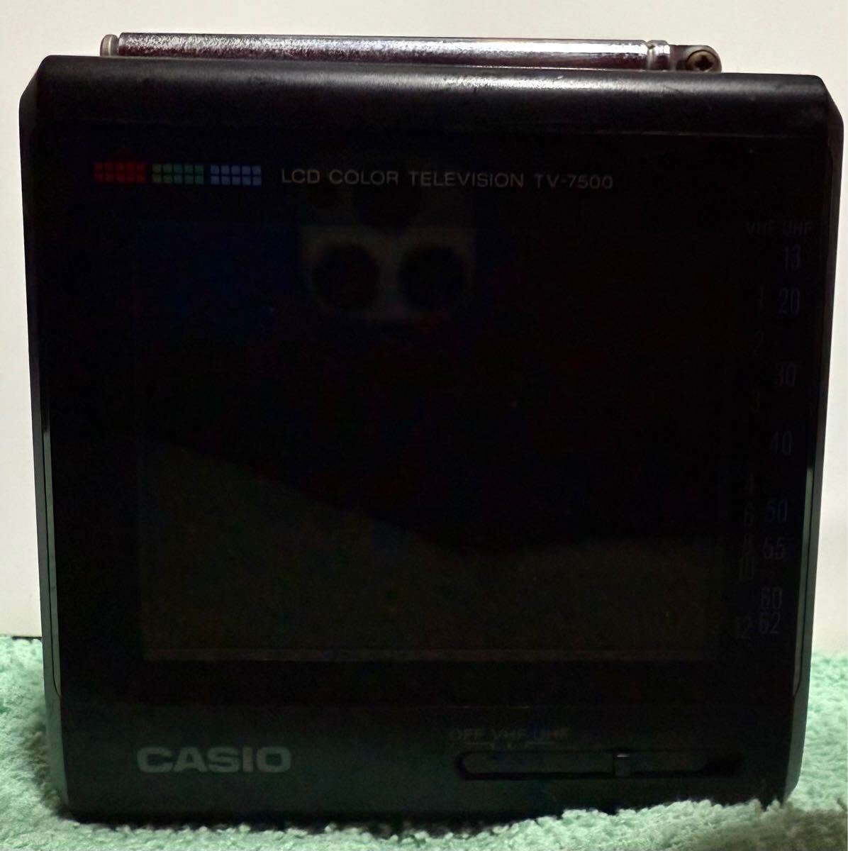 Yahoo!オークション - 【レトロ家電】CASIO液晶カラーテレビ TV-7500 ...