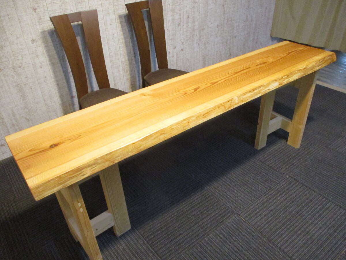 Yahoo!オークション - H042 杉 座卓 ローテーブル 一枚板 テーブル 一...