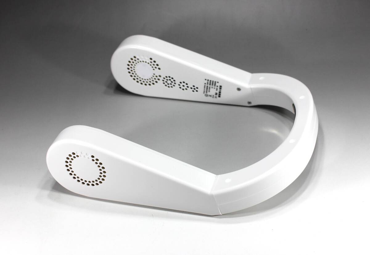 Yahoo!オークション - KUKUYA 首掛け扇風機 充電式 ネッククーラー W効...