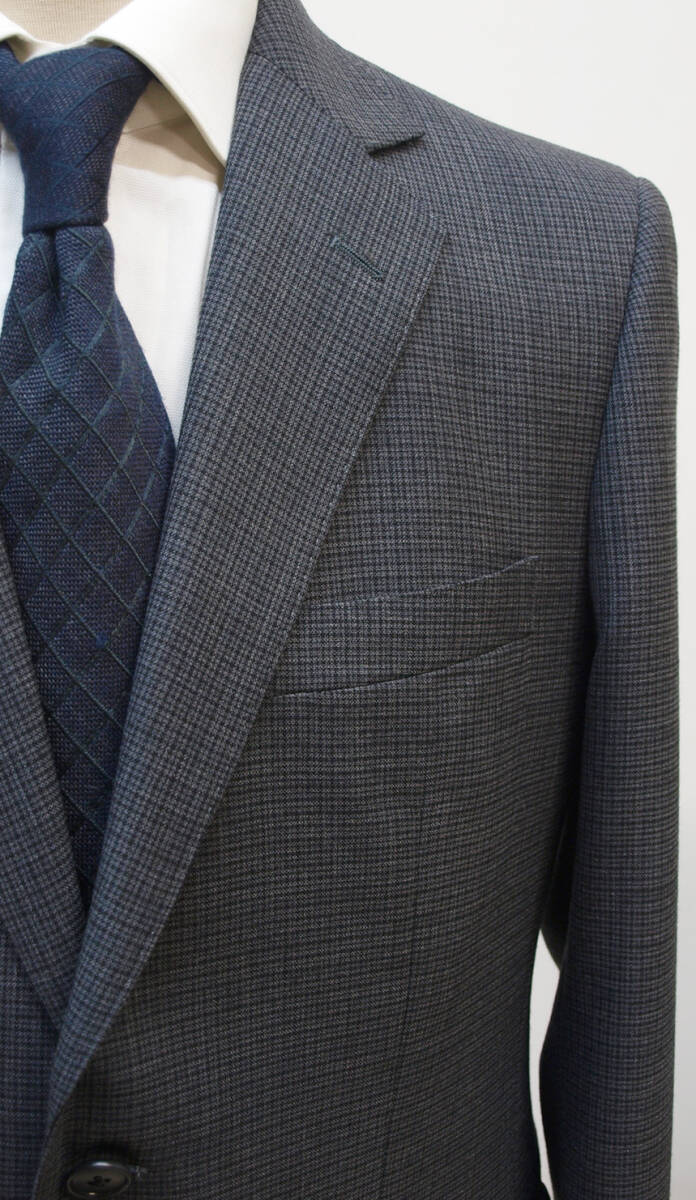 Yahoo!オークション - 処分秋冬A5/T165-175-W78/濃グレーチェック/毛...