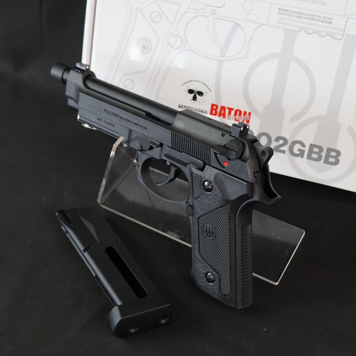 Yahoo!オークション - BATON ベレッタ BM-9 Co2 ガスガン M9 #S-19979