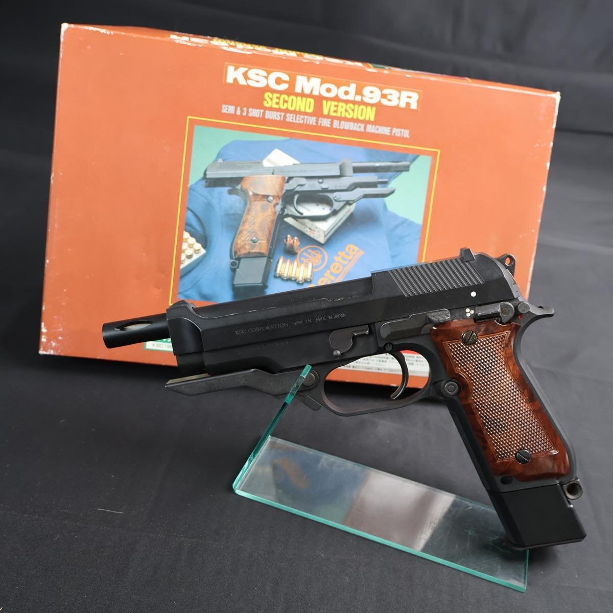 Yahoo!オークション - KSC M93R 2nd モデルガン #S-20301