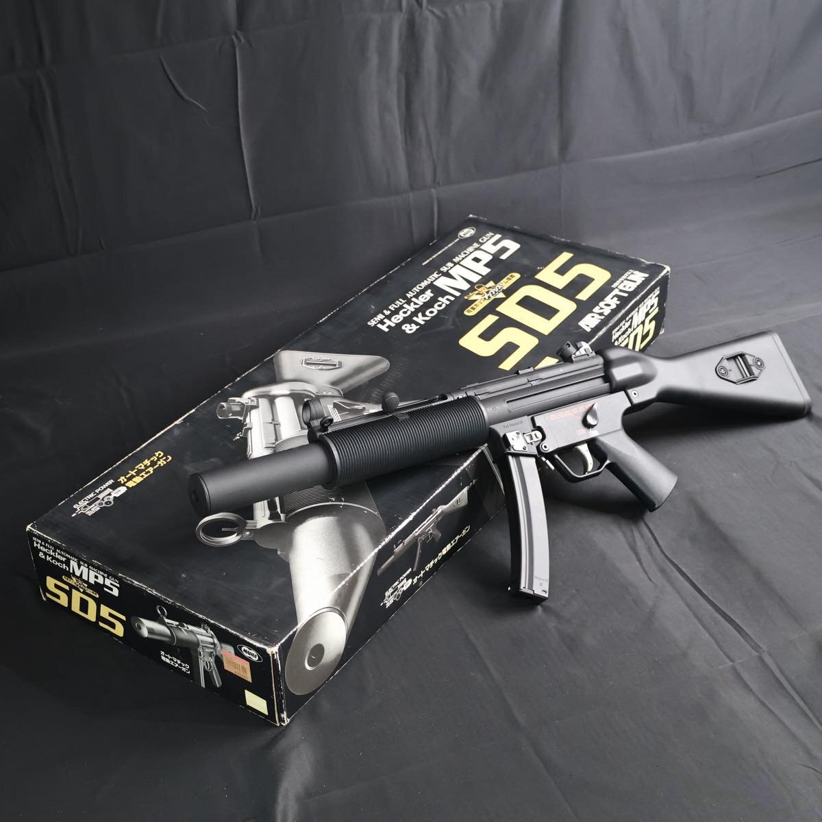 Yahoo!オークション - 東京マルイ HK MP5 SD5 電動ガン #15831