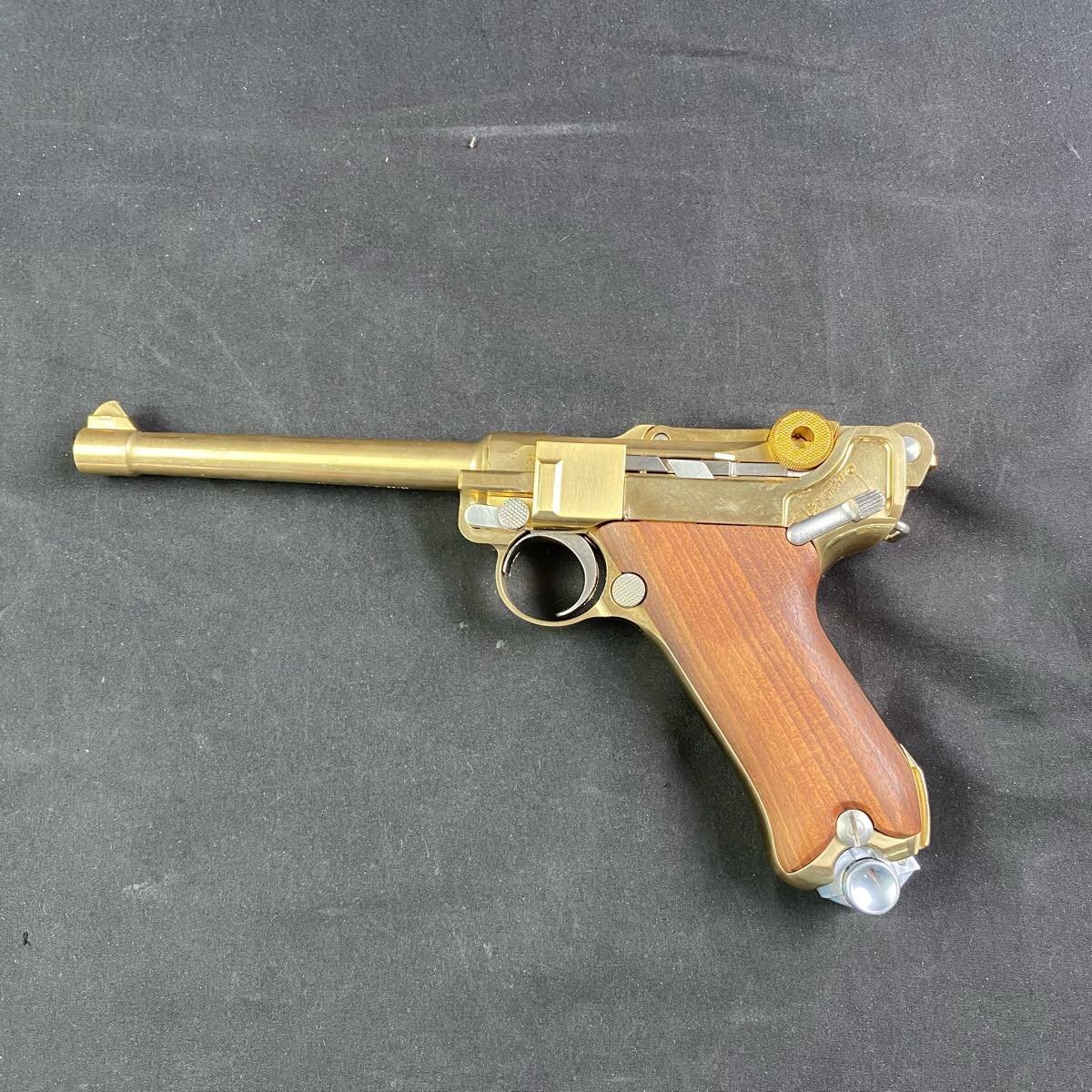 Yahoo!オークション - マルシン ルガー P08 6インチ MARINE モデルガン...