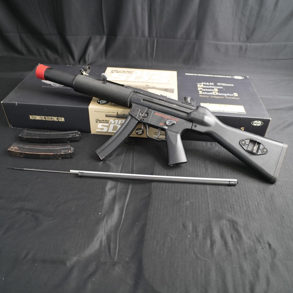 Yahoo!オークション - 東京マルイ HK MP5 SD5 電動ガン #15883
