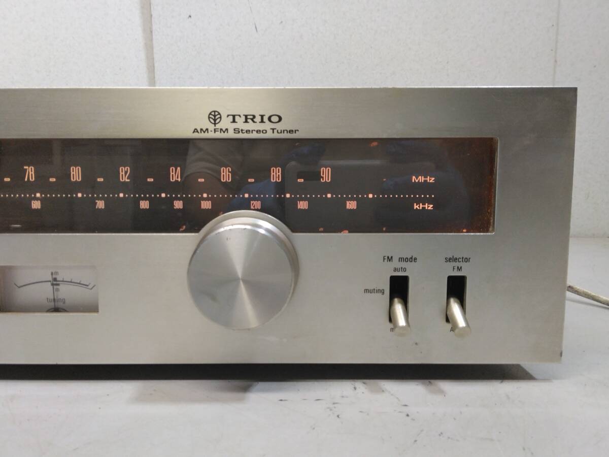 Yahoo!オークション - TRIO トリオ AM-FM ステレオチューナー KT-3300...
