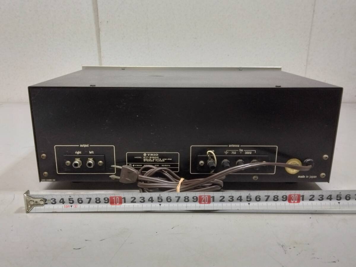 Yahoo!オークション - TRIO トリオ AM-FM ステレオチューナー KT-3300...
