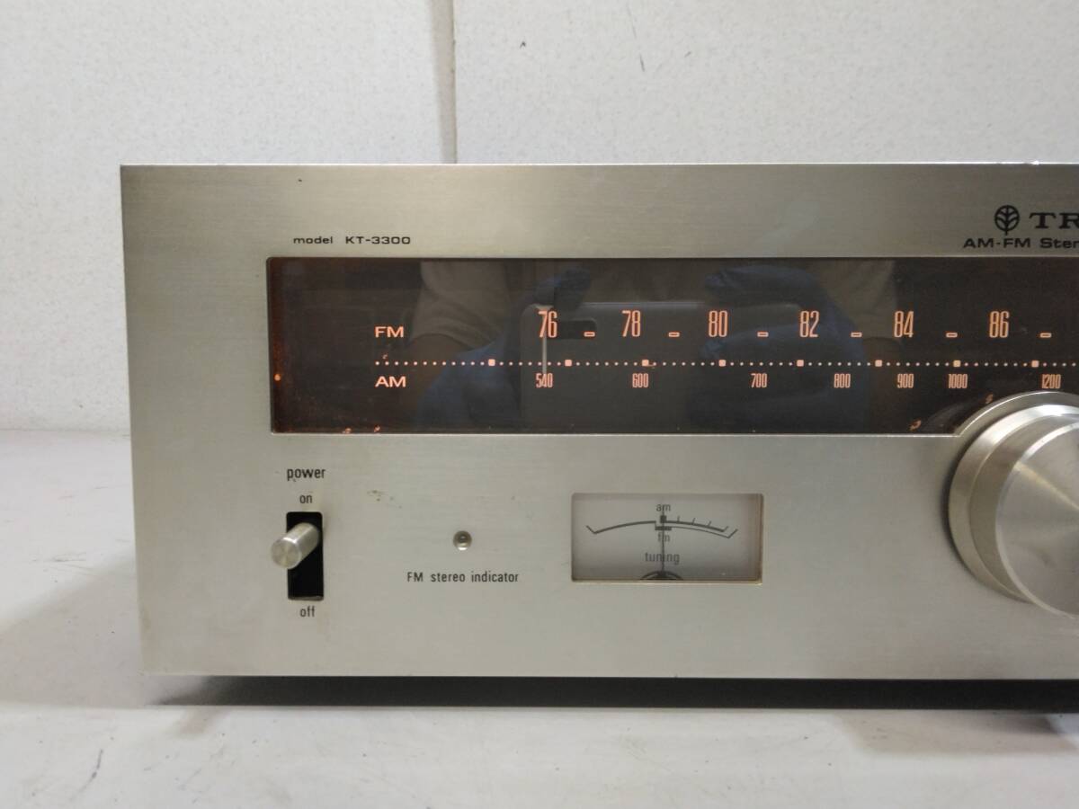 Yahoo!オークション - TRIO トリオ AM-FM ステレオチューナー KT-3300...