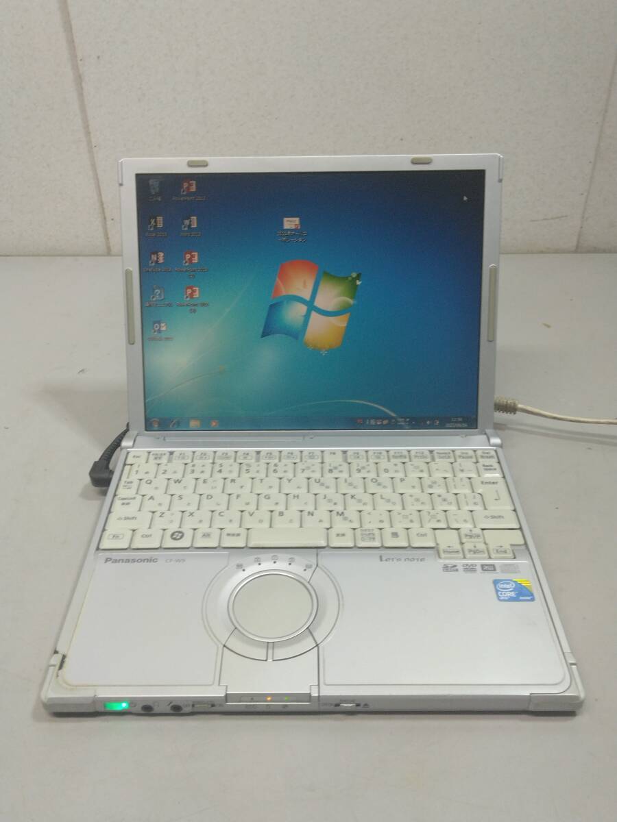 Yahoo!オークション - パナソニック Let's note CF-W9 CORE2 ノートパ...
