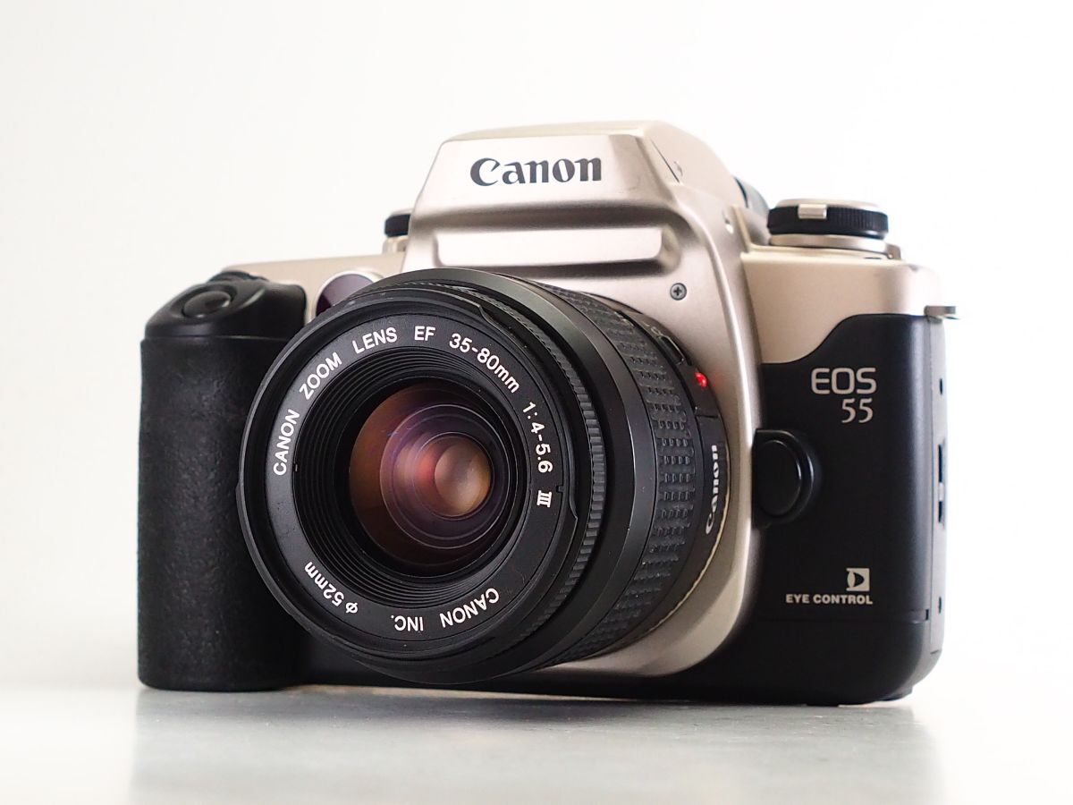 Yahoo!オークション - 訳あり大特価 キヤノン CANON EOS55 ボディ EF ...