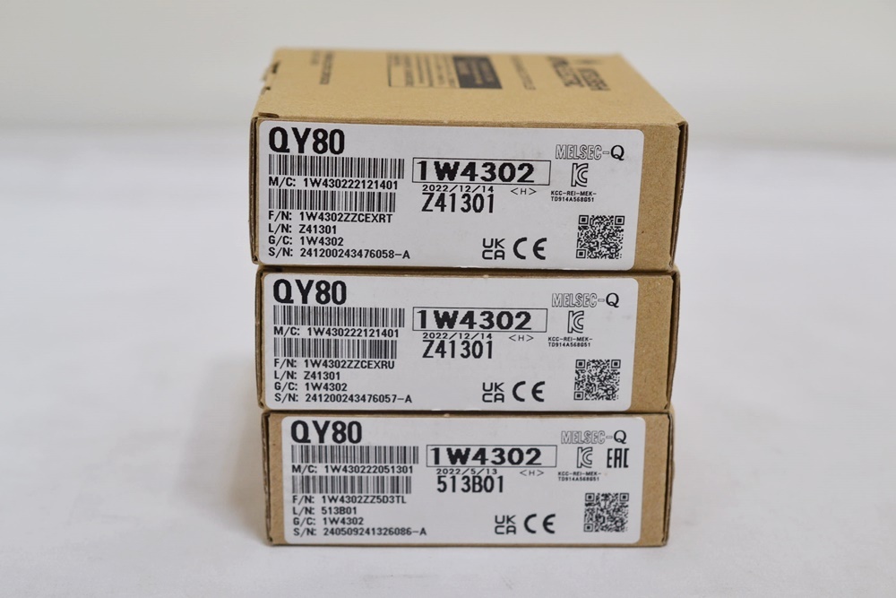 Yahoo!オークション - 未使用 三菱電機 シーケンサ QY80 (2022年製) ×...