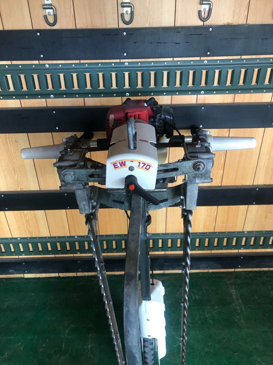 Yahoo!オークション - 中古品 オチアイ 自走式両面裾刈機 EW-17D 裾落...