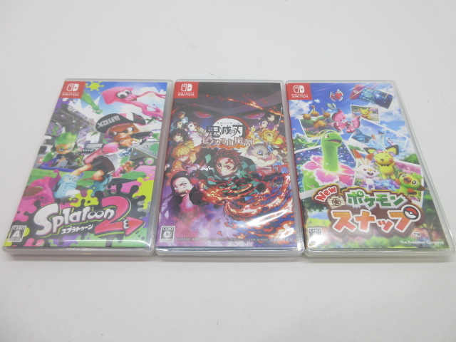 k32802-ty 送料650円 スイッチソフト 3本セット Newポケモンスナップ等 037-250629(ニンテンドースイッチソフト)｜売買されたオークション情報、yahooの商品情報を ...