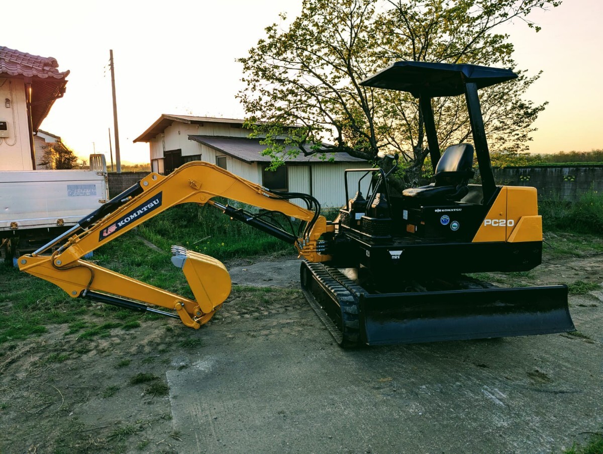 コマツ pc20-6 ミニユンボ ミニ油圧ショベル 1760時間 埼玉県(建設機械、重機)｜売買されたオークション情報、yahooの商品情報をアーカイブ公開 - オークファン（aucfan.com）