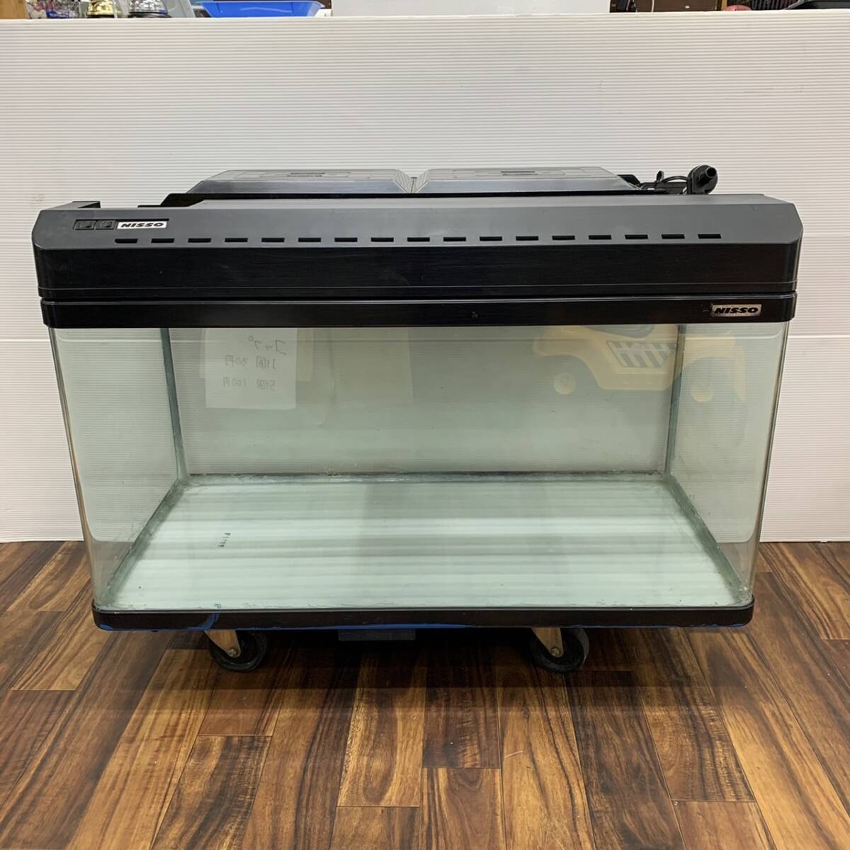 Yahoo!オークション - 直接取引 h4017 GEX ジェックス ガラス水槽 90cm...