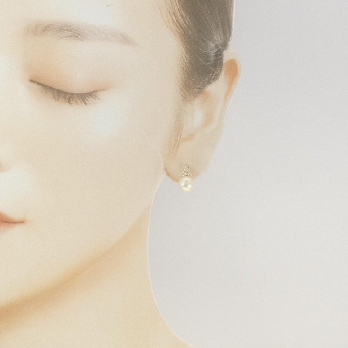 Yahoo!オークション - K18YG アコヤパール ピアス 8.1mm