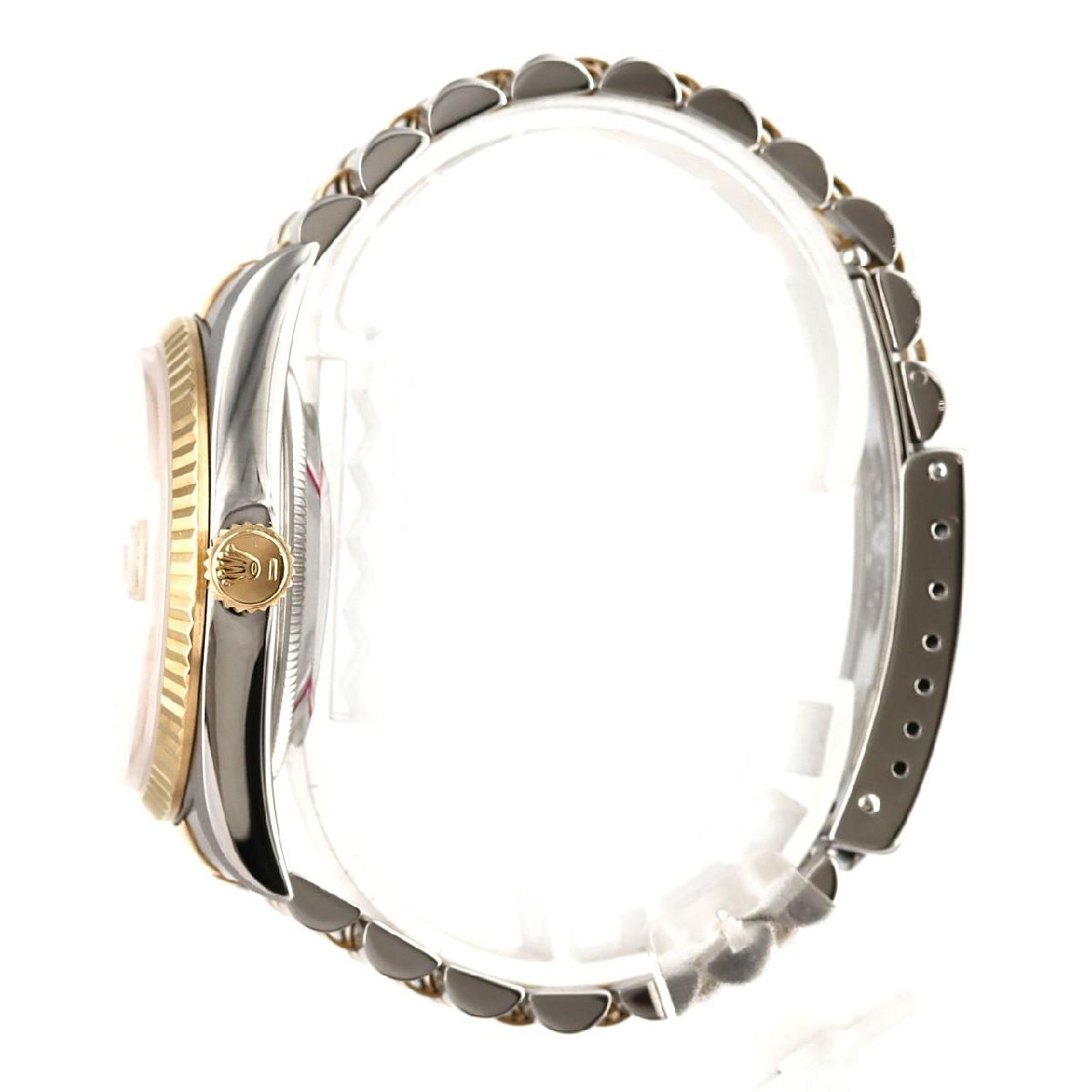 Yahoo!オークション - ロレックス デイトジャスト 16233G SSxYG 自動巻...